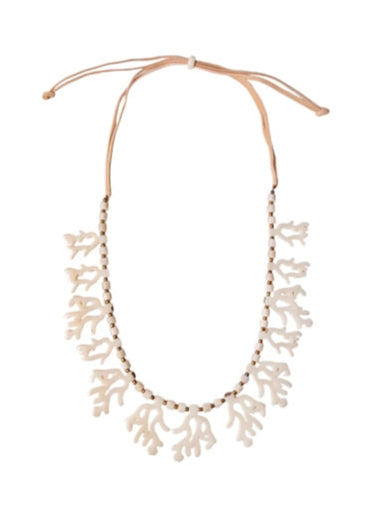 Addison Necklace Ivory – Tassels